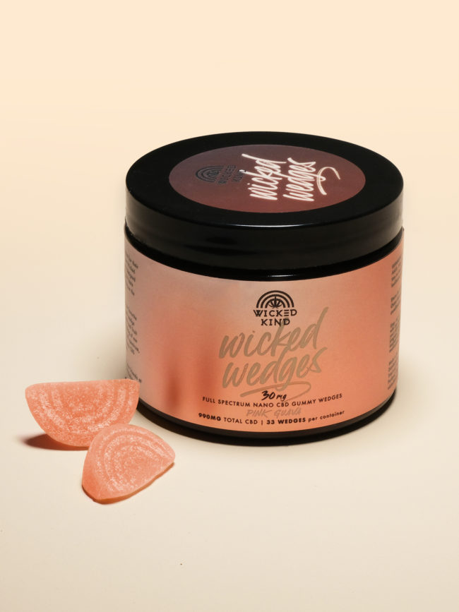 Wicked Wedges: Pink Guava - Wicked Kind Wellness Nano CBD gummies